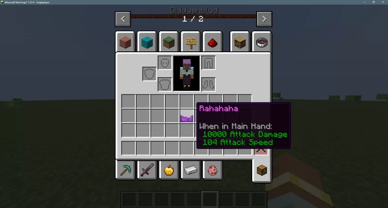 Simple Diddy Ahh Blud Pack 1.21.4 Minecraft Mod