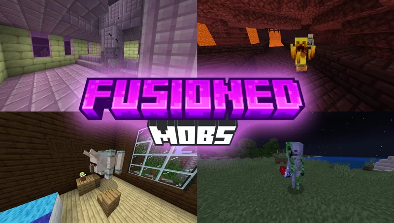Fusioned Mobs Addon (1.21.110) Minecraft Mod