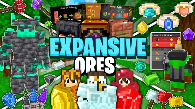 Expansive Ores Addon Minecraft Mod