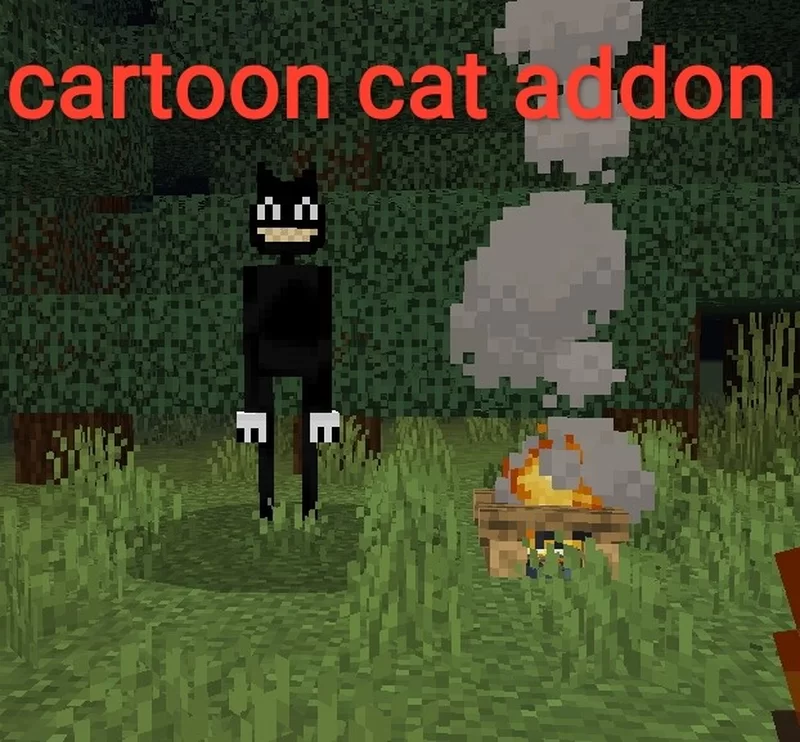 Cartoon cat addon release bedrock edition Minecraft Mod