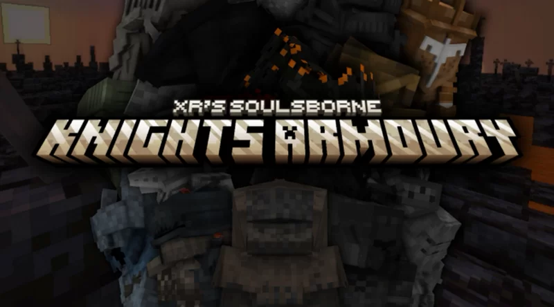 [ Bedrock ] XR's Soulsborne Knights Armoury Minecraft Mod