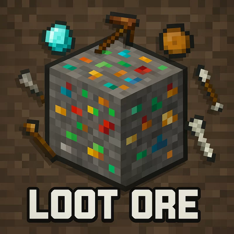Random Loot Ore Minecraft Mod