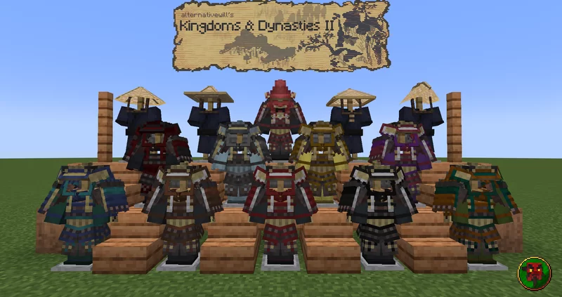 Kingdoms & Dynasties II: Revisited Minecraft Mod