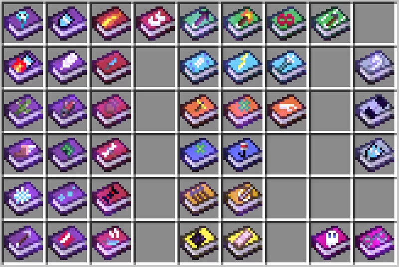 Mars's Enchanted Book Textures Minecraft Mod