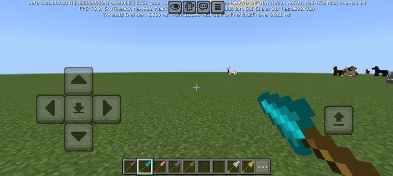 Spears Add-On MCBE [ Alpha Version ] Minecraft Mod