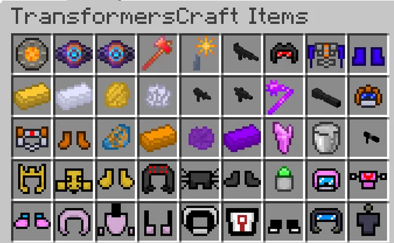 TransformersCraft Minecraft Mod