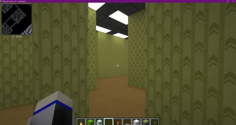 PZRC Backrooms Minecraft Mod