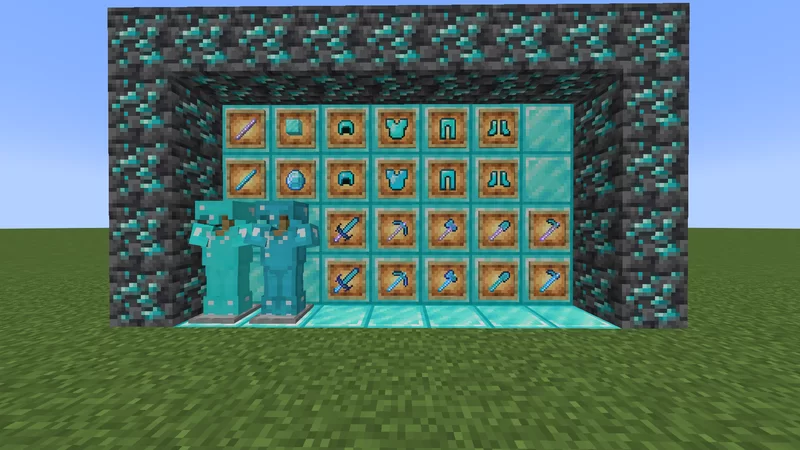 Awesome Diamond Tools Remake Minecraft Mod