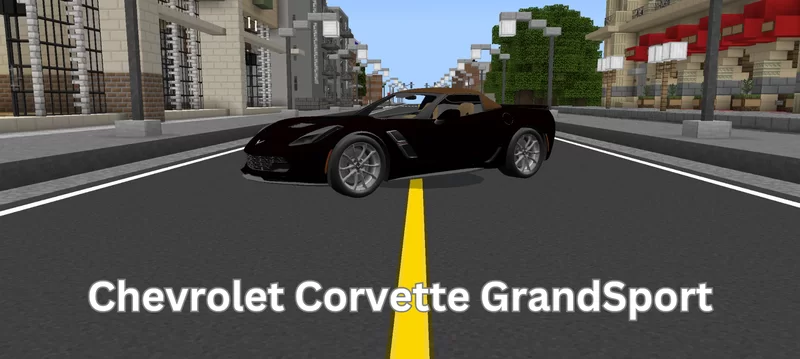 Chevrolet Corvette Grand Sport Minecraft Mod