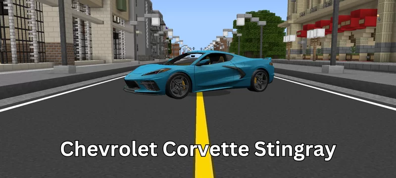 Chevrolet Corvette Stingray Minecraft Mod