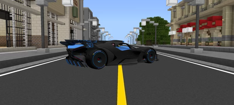 Bugatti Bolide Minecraft Mod