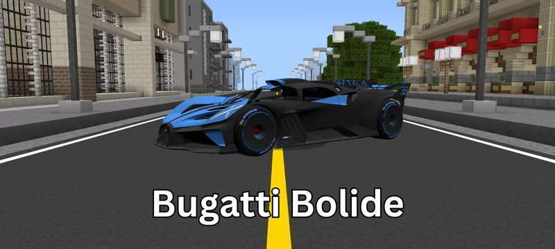 Bugatti Bolide Minecraft Mod