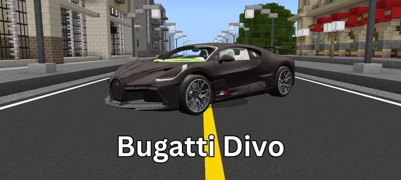 Bugatti Divo Minecraft Mod