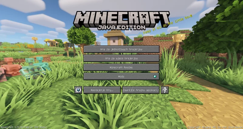 Sorbian language for Minecraft Minecraft Mod