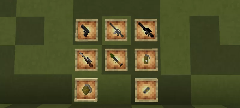 Xambie's Guns (Bedrock) Minecraft Mod