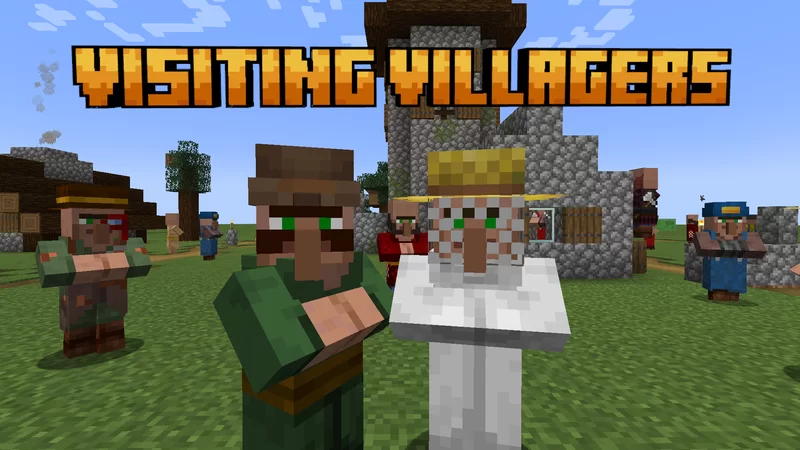 Visiting Villagers [Fabric - Forge - NeoForge] 1.20.1 - 1.21.1 ...