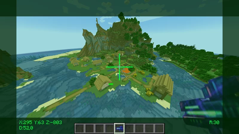 Orbital Railgun Cataclysm Minecraft Mod