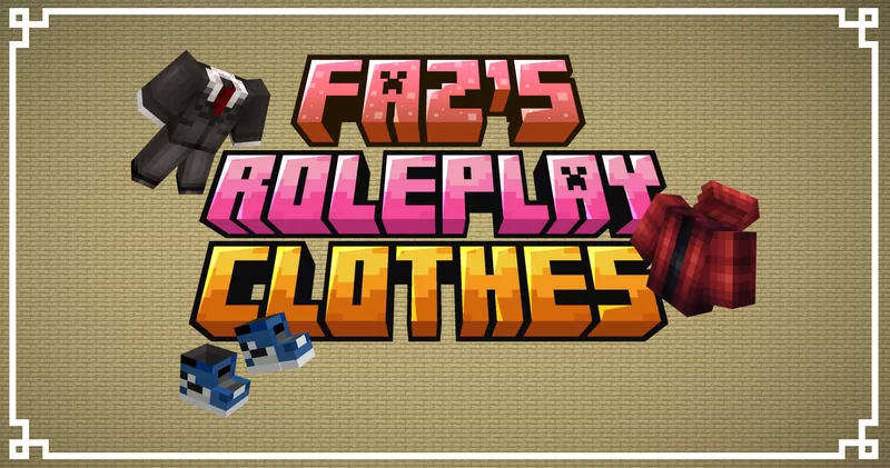 Faz's Roleplay Clothes (1.20.1 - 1.21.4) Minecraft Mod