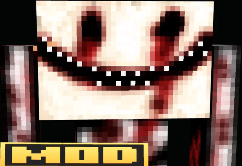 Smiling golem creepypasta mod Minecraft Mod