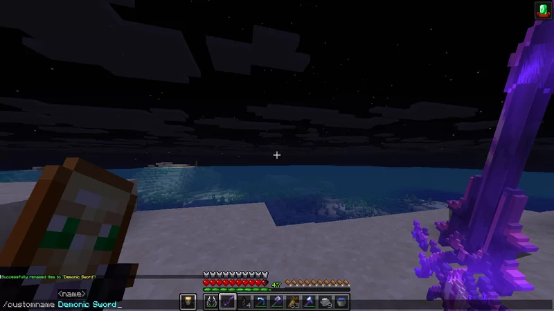 Item Name Changer Minecraft Mod