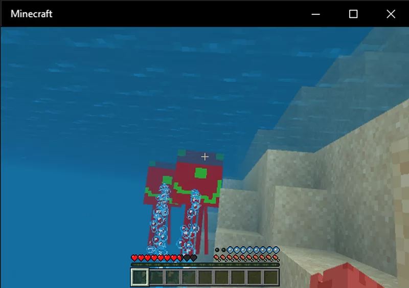 giant squid Minecraft bedrock addon Minecraft Mod