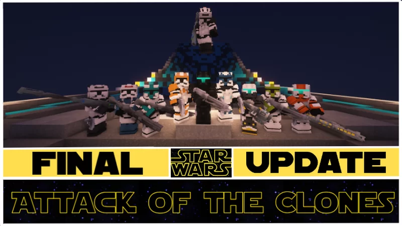 Star Wars HeroPack (Final Update - Attack of the Clones) Minecraft Mod