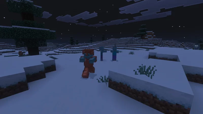 Frozen Zombies Minecraft Mod