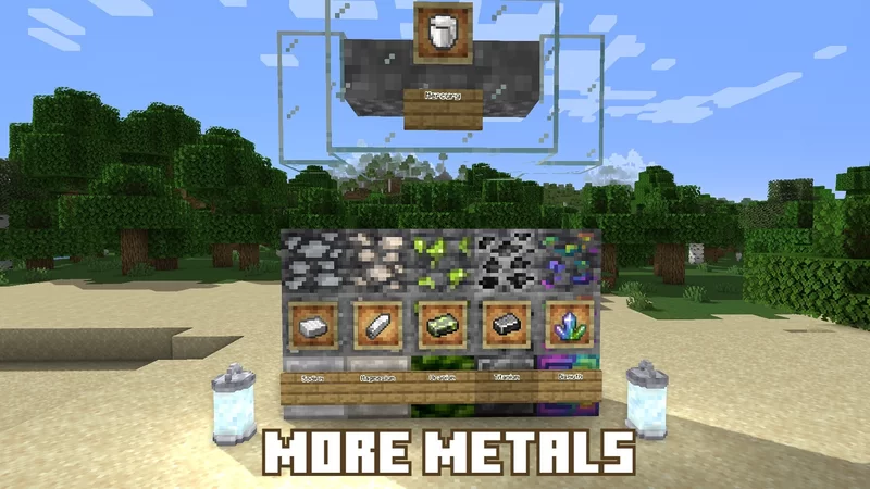 More Metals Mod Minecraft Mod