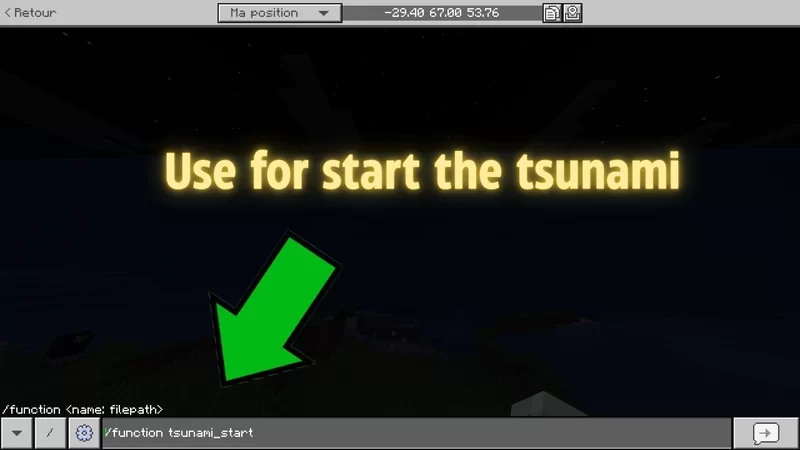 Tsunami Add-on Minecraft Mod