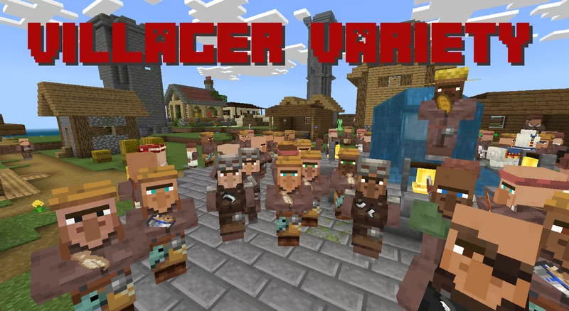 Villager Variety Addon [Minecraft Bedrock] Minecraft Mod