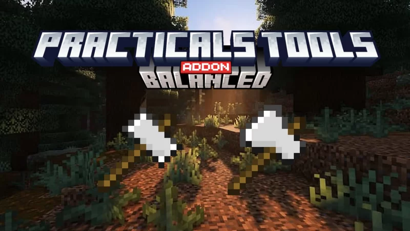 Practicals Tools Balanced Bedrock Minecraft Mod
