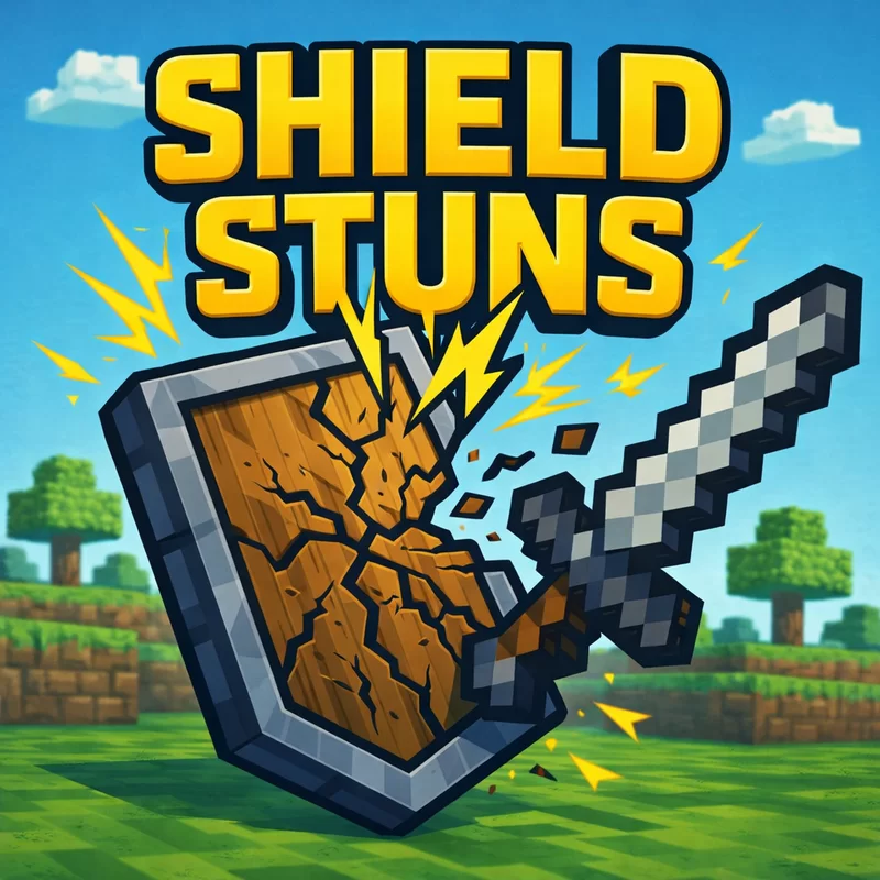 Shield Stuns 1.21.1 (PAPER PLUGIN) Minecraft Mod