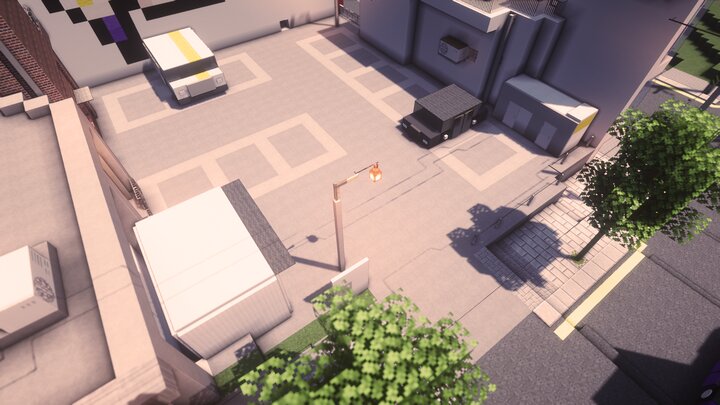 Sushi restaurant and Surrounding Areas Minecraft Map