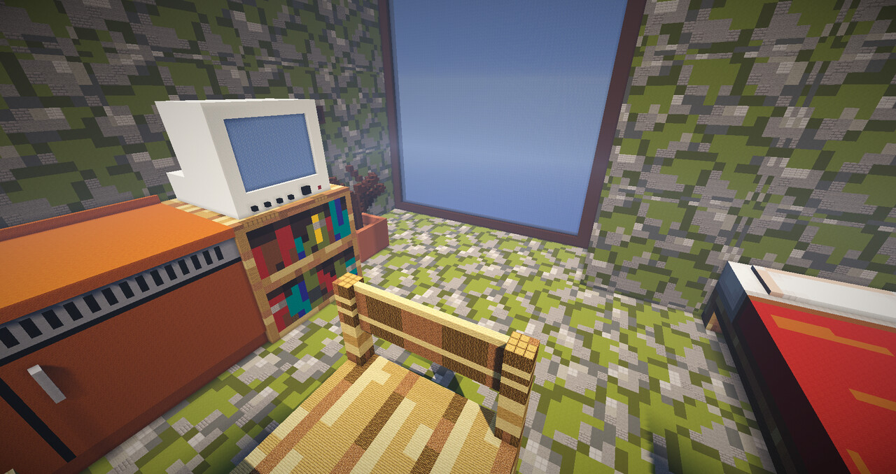 GC-City small life size Highrise Apartment Minecraft Map