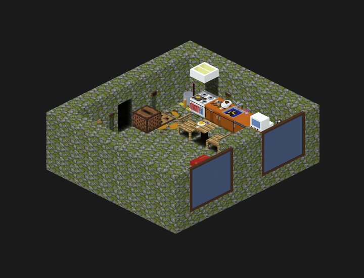 GC-City small life size Highrise Apartment Minecraft Map