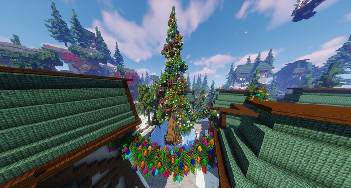 ️ BuildMAS ️ Epic Winter Hub / Lobby Minecraft Map