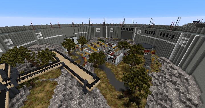 Halo 3 ODST Uplift Nature Reserve Minecraft Map