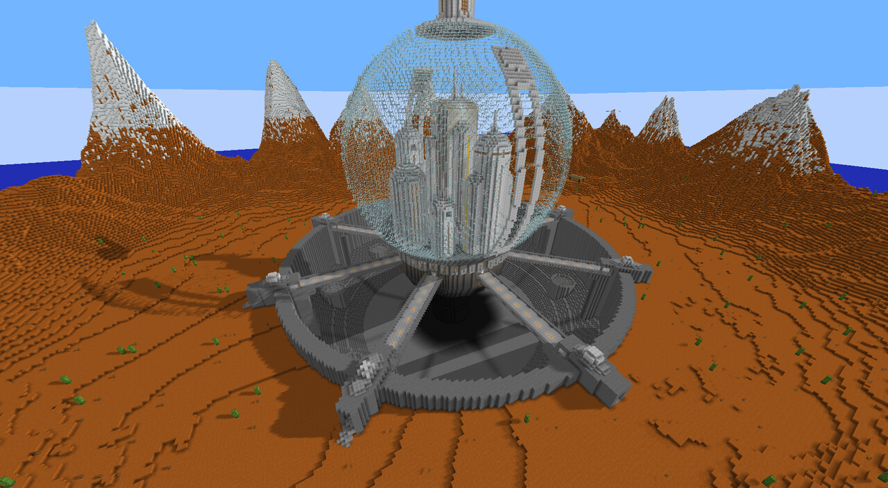Doctor Who - Gallifrey Citadel Minecraft Map