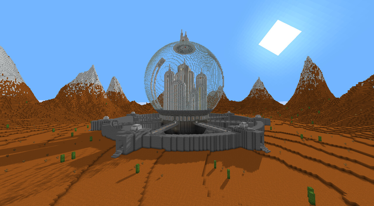 Doctor Who - Gallifrey Citadel Minecraft Map