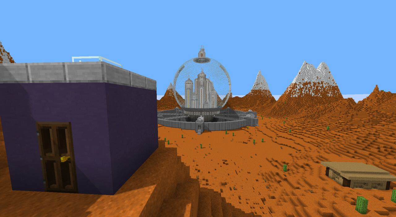 Doctor Who - Gallifrey Citadel Minecraft Map