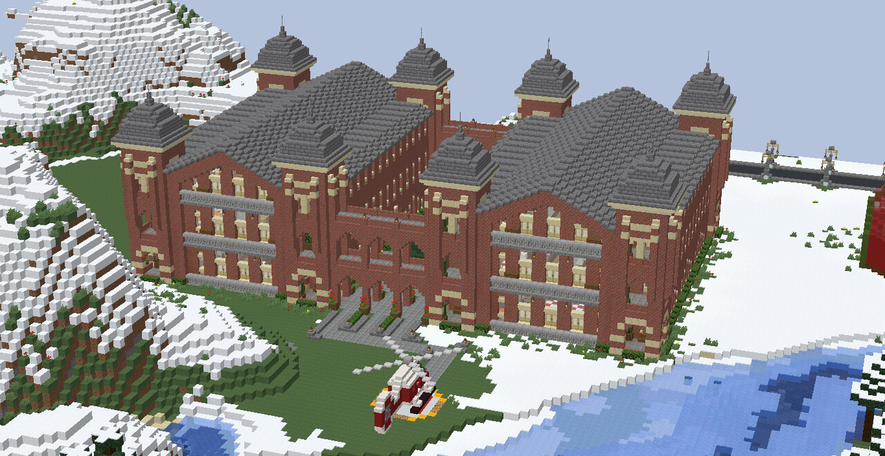 English Hospital Minecraft Map