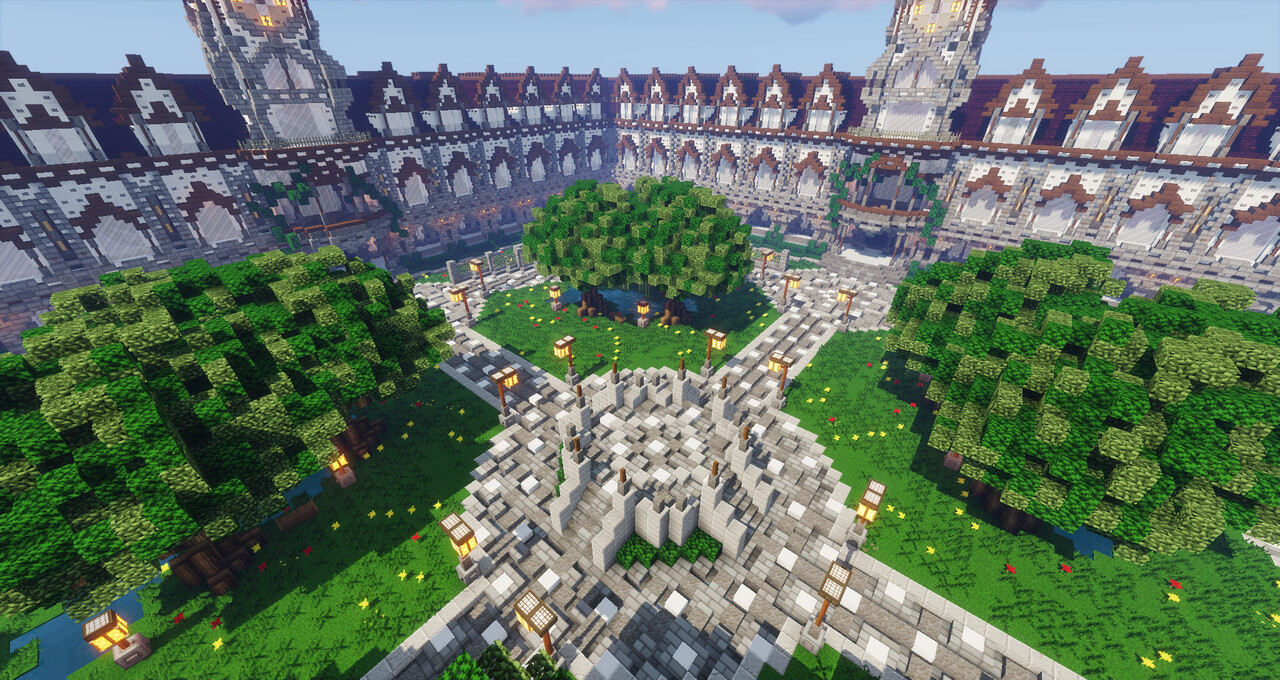 Clock Tower Hub Minecraft Map