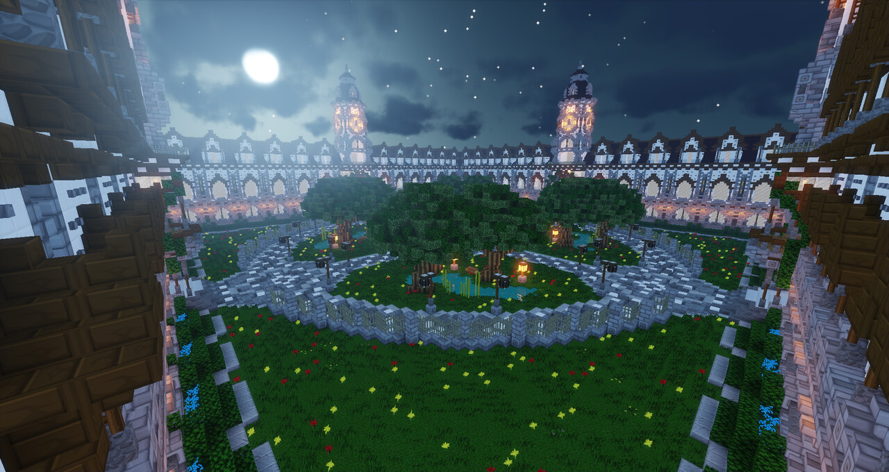 Clock Tower Hub Minecraft Map