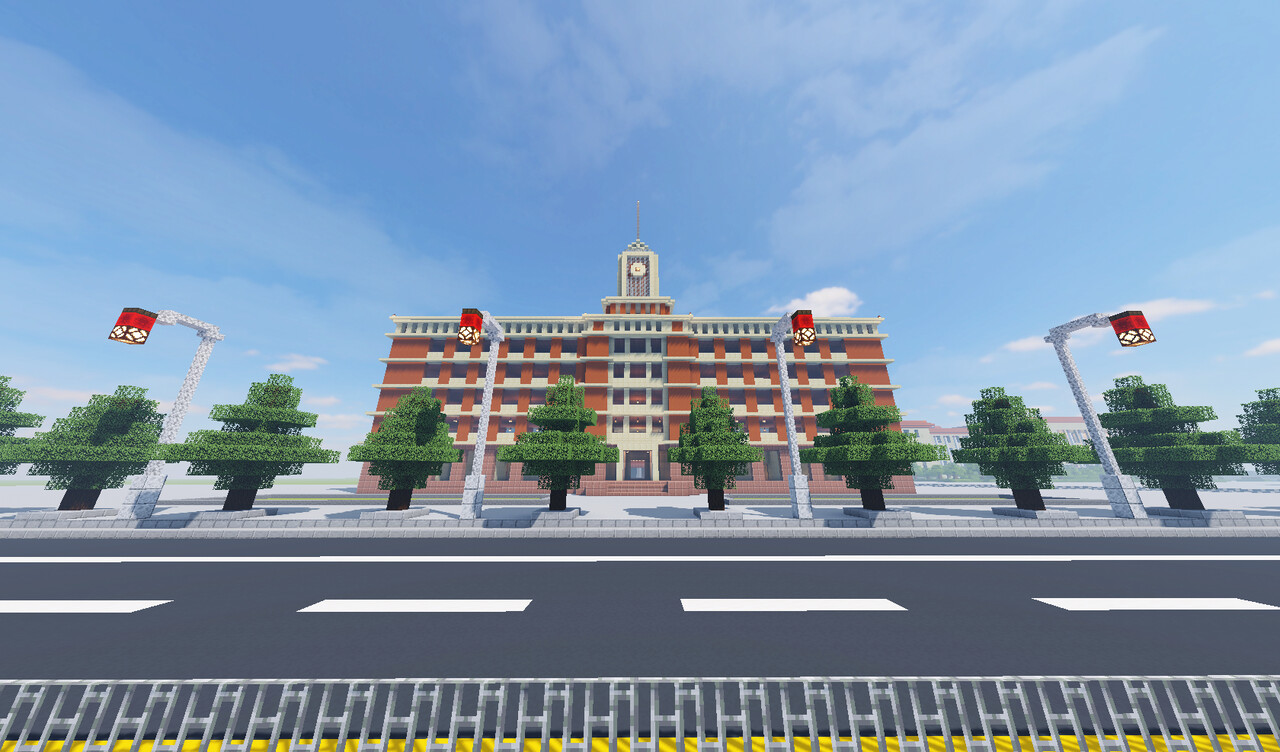 北京电报大楼 Beijing Telegram Building Minecraft Map