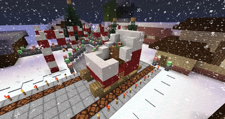 Christmas Town 1.1 - 2019 Minecraft Map