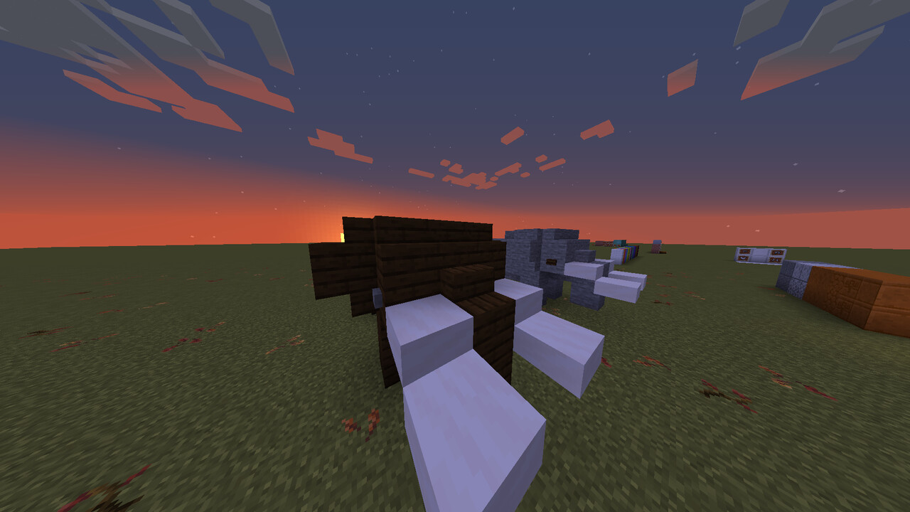 Elephant and Mammoth Minecraft Map