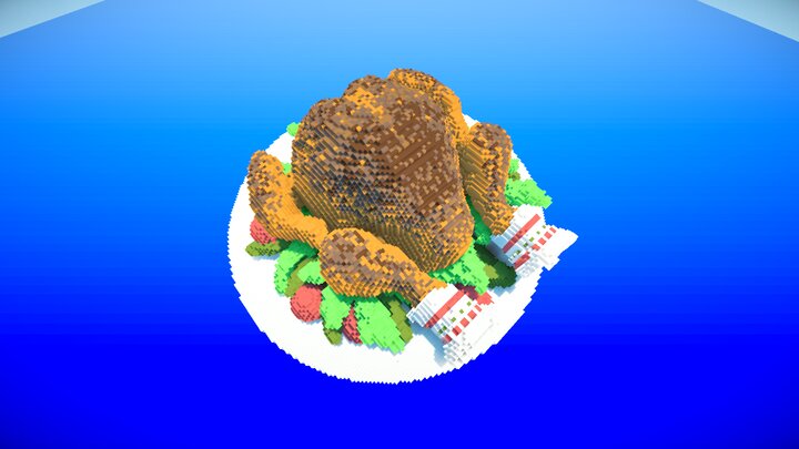 Christmas chicken Minecraft Map
