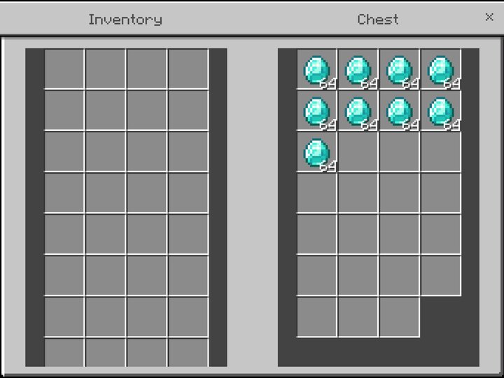 Diamonds free Minecraft Map