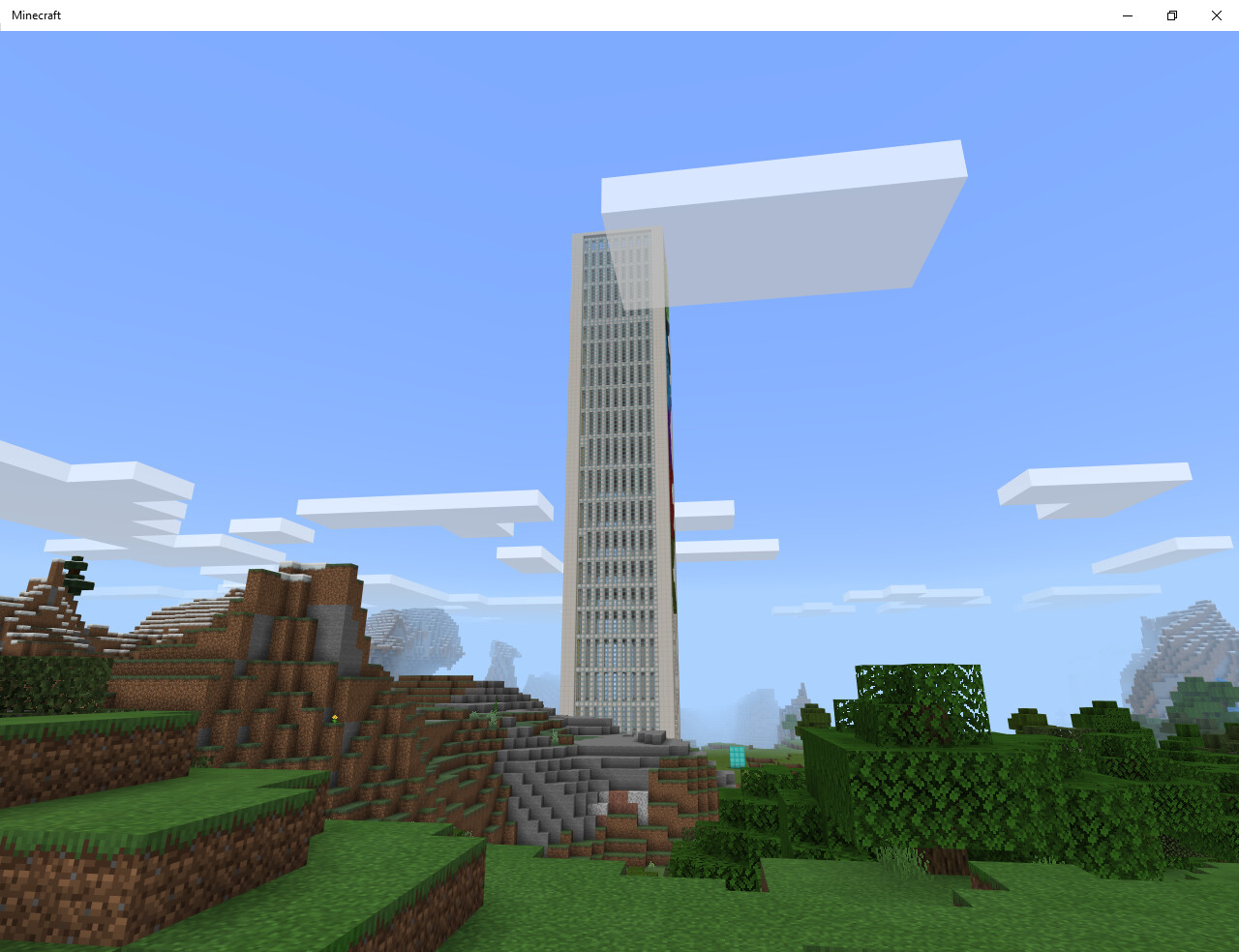 Skyscraper template modern Minecraft Map