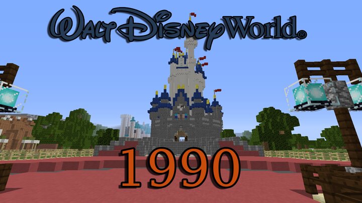 Walt Disney World - (1990) Minecraft Map